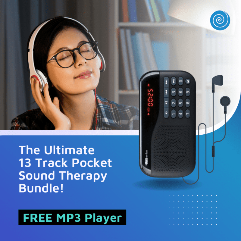 13 Tracks Pocket Sound Therapy Bundle with FREE Mp3 Player (Only ...